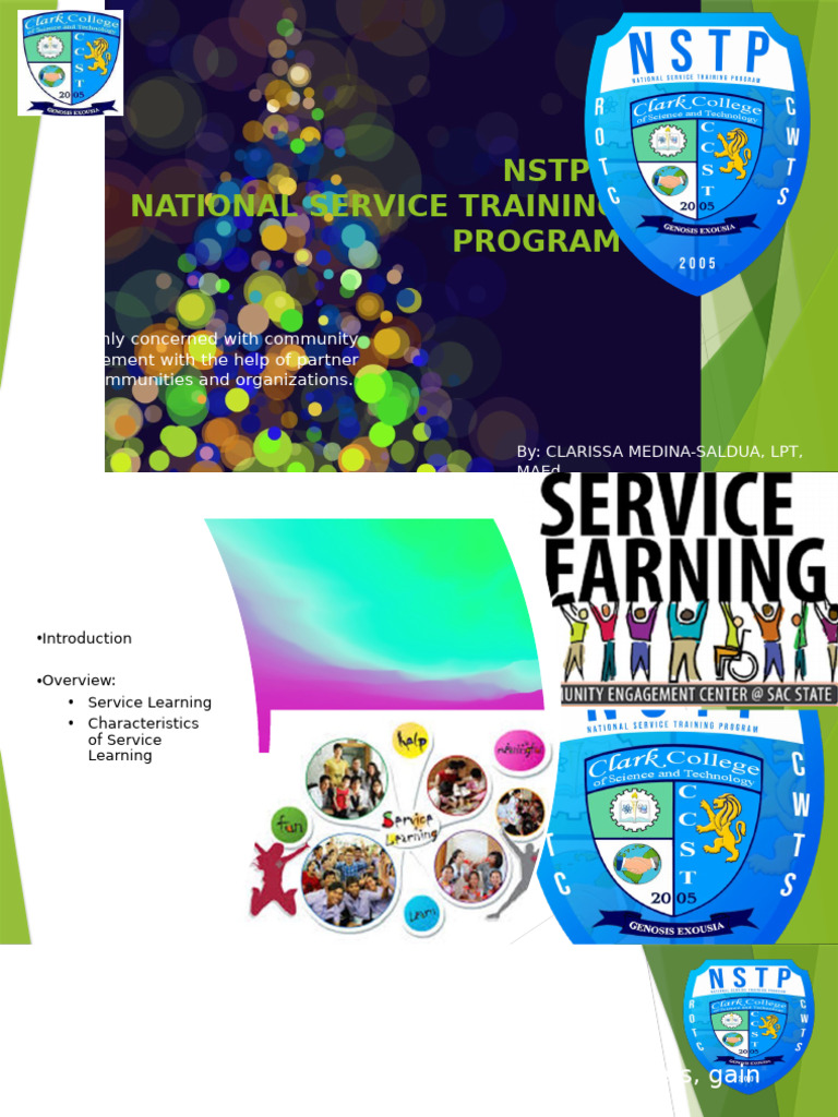 NSTP-2-1 | PDF | Service Learning | Survey Methodology
