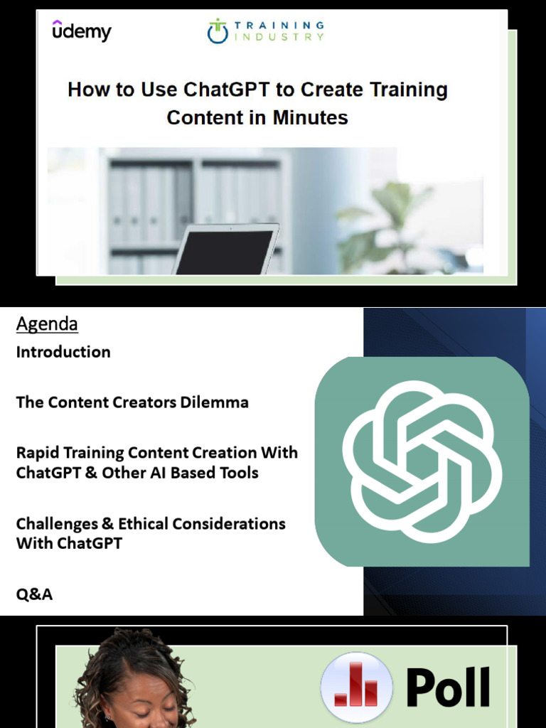 ChatGPT for Content Creation Webinar | PDF | Investing | Dividend