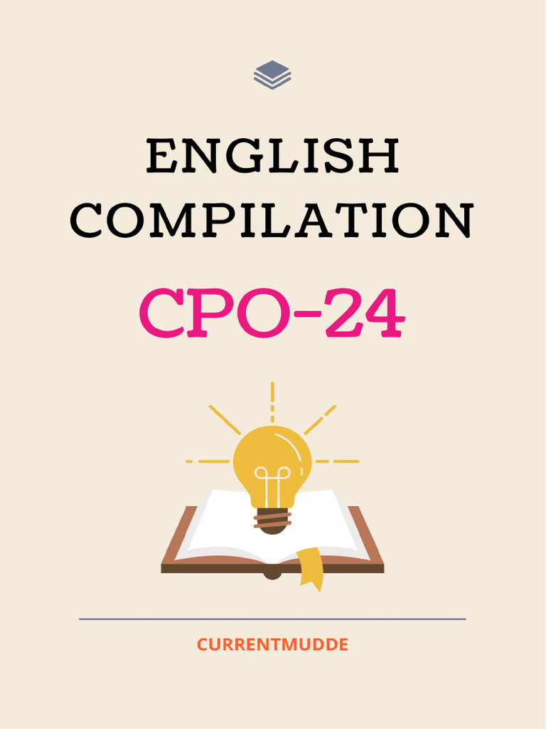 Eng Cpo 24, Compilation Vocabs, Ows, Idioms, Spelling Check | PDF