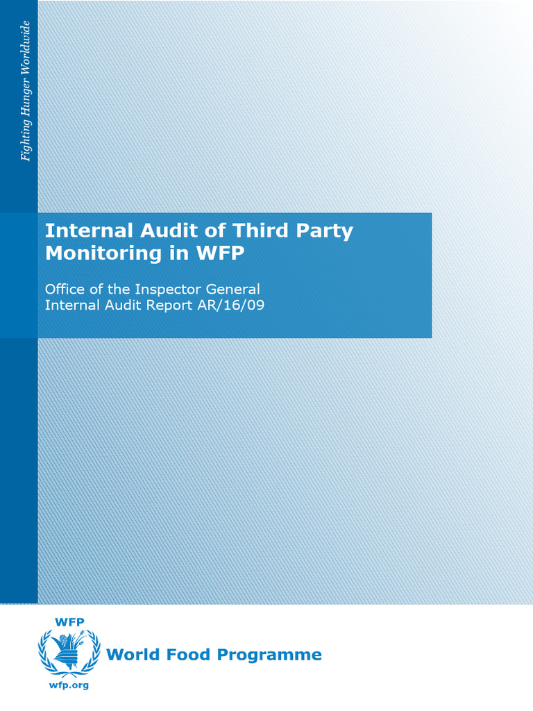 WFP-0000015807 | PDF | Internal Control | Internal Audit