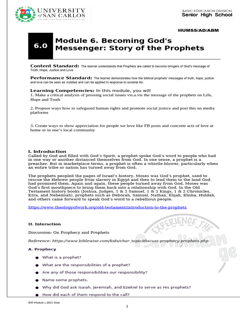 Becoming Gods Messenger Story of The Prophets | PDF | Babylonian ...