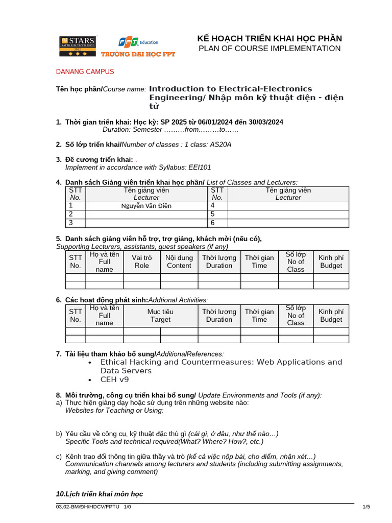 CIP EEI101 SP2025 Diennv13 | PDF