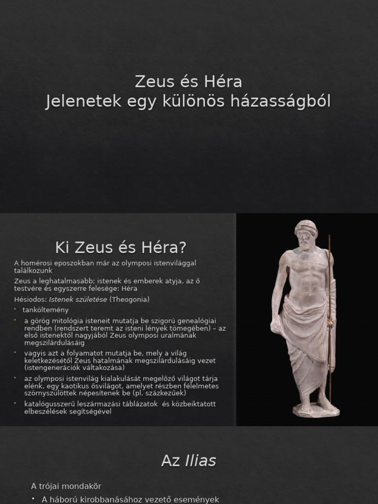 Zues És Héra | PDF