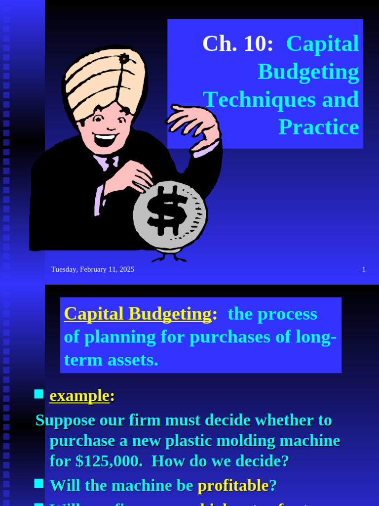 FOFch10 (Cap Budgeting) | PDF | Internal Rate Of Return | Net Present Value