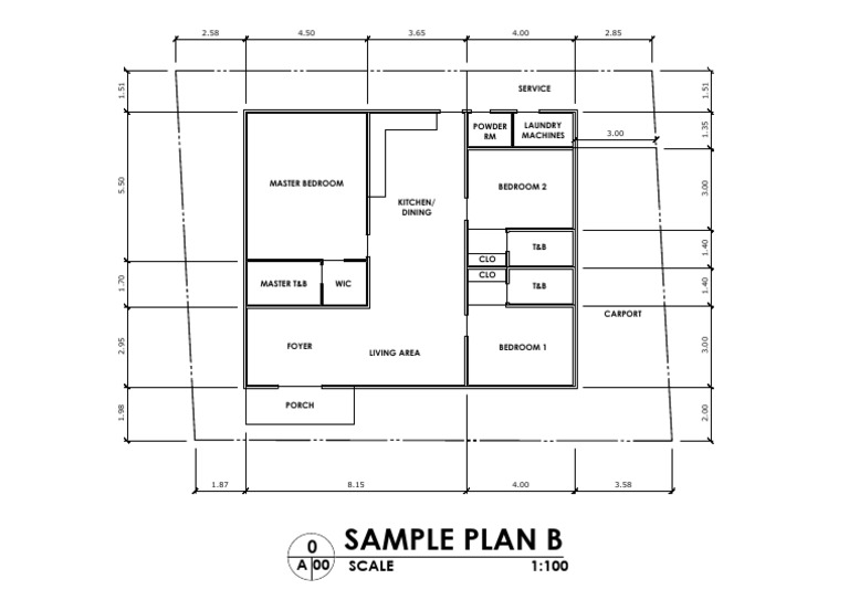 Detailed Floor Plan Layout | PDF