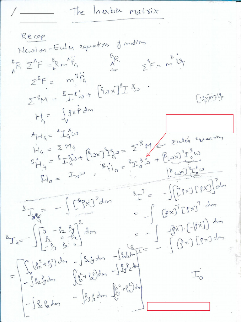 ME 240_Lecture_7_notes | PDF | Rotation | Matrix (Mathematics)
