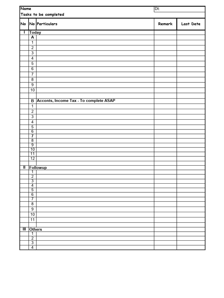 Task Sheet | PDF