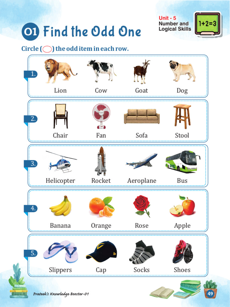Knowledge Booster 1 Unit-5 | PDF