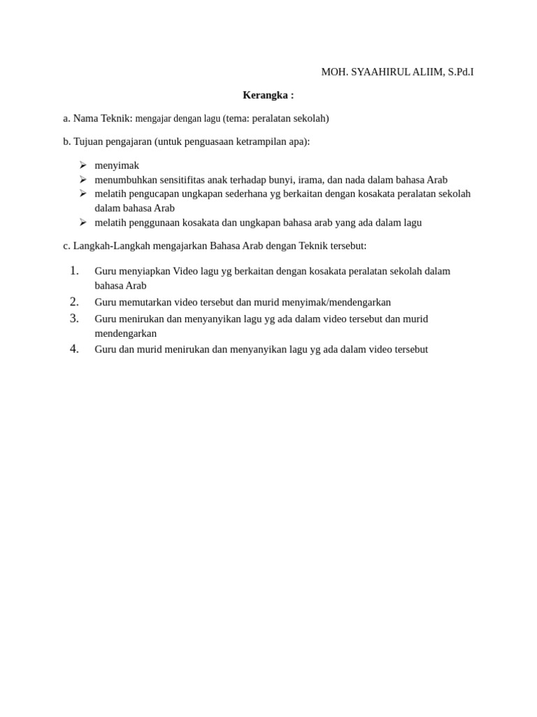 Tugas Peserta Pelatihan Learning by Doing | PDF