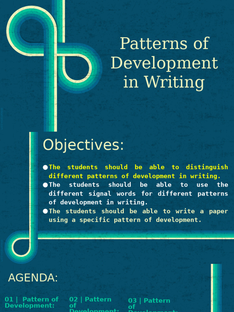 4TH Lesson Patterns of Development | PDF | Causality | Essays