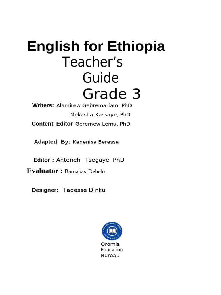 Grade 3 English Teacher's Guide | PDF | Phonics | Reading Comprehension