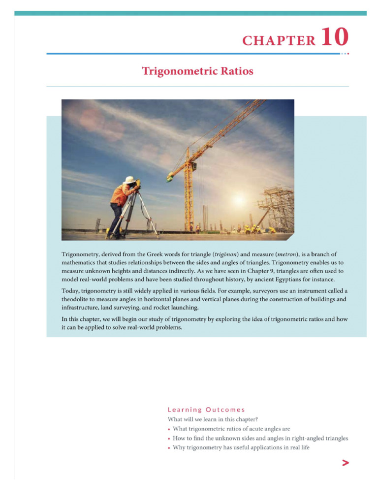 Maths Book 2b CH - 10 Trigonometry | PDF