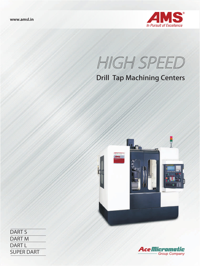 AMS Dart Drill Tap Centers | PDF | Drill | Machining