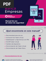 Token Digital BBVA Empresas - Instructivo de Uso | PDF | Aplicación movil | Telefonía móvil