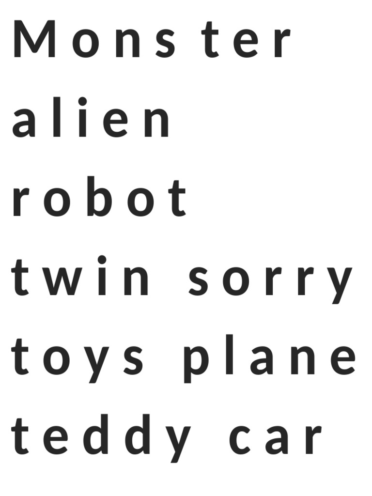 jumbled letters | PDF