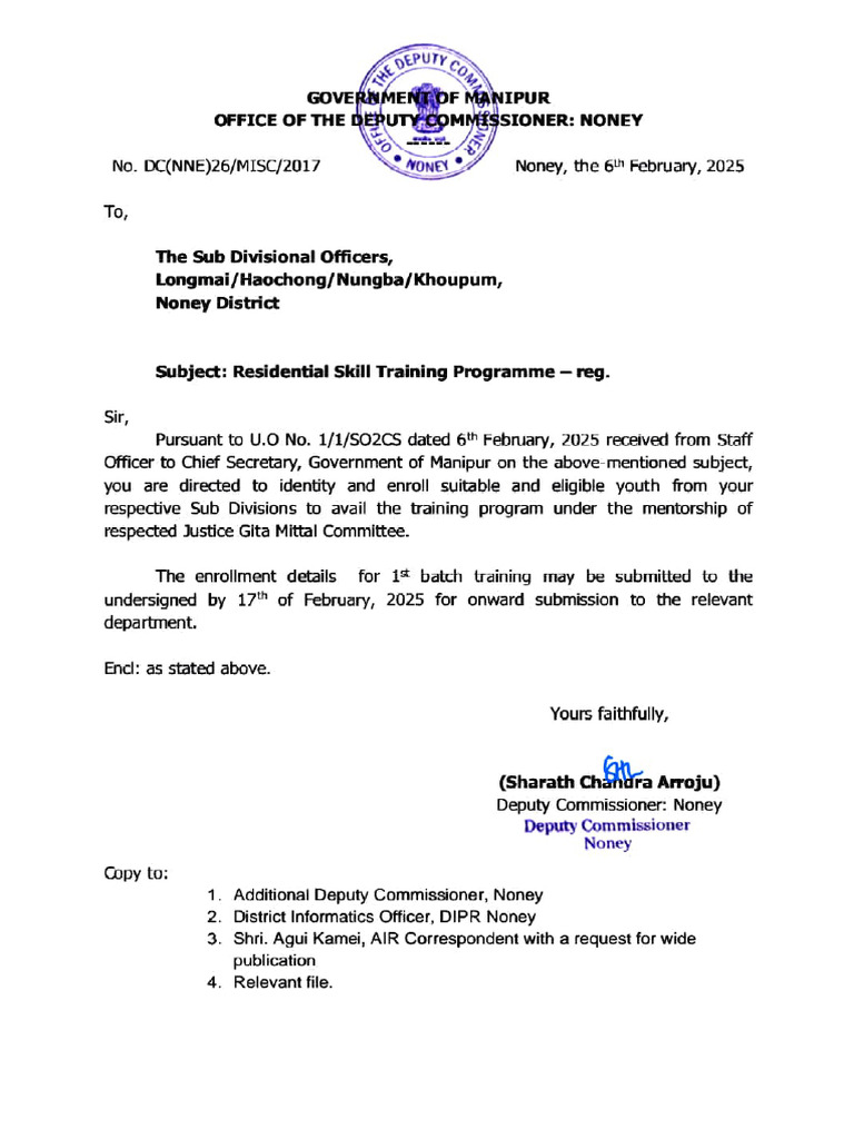 Residential Skill Training Program | PDF