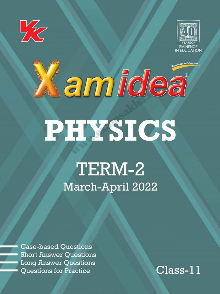 Class 11 Physics Xam Idea PDF Download | PDF
