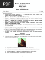 BCSE - 2023 - HISTORY - Trial - MA | PDF | Bhutan