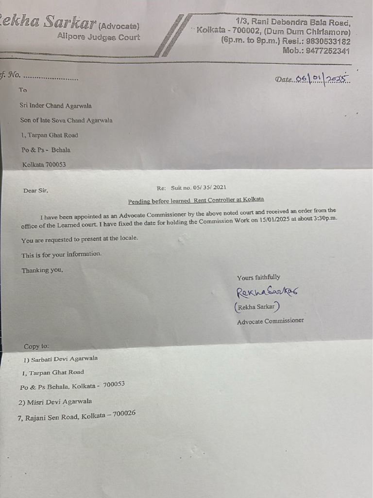 Proerty Inspection Notice - 1 | PDF