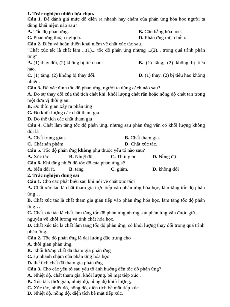 Bài Tâp 7 khtn8 | PDF