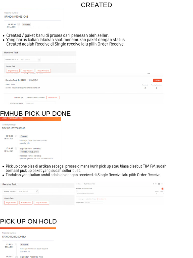 Modul Status Paket | PDF