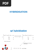 Carbon Hybridisation - SP, Sp2, Sp3 | PDF | Science & Mathematics