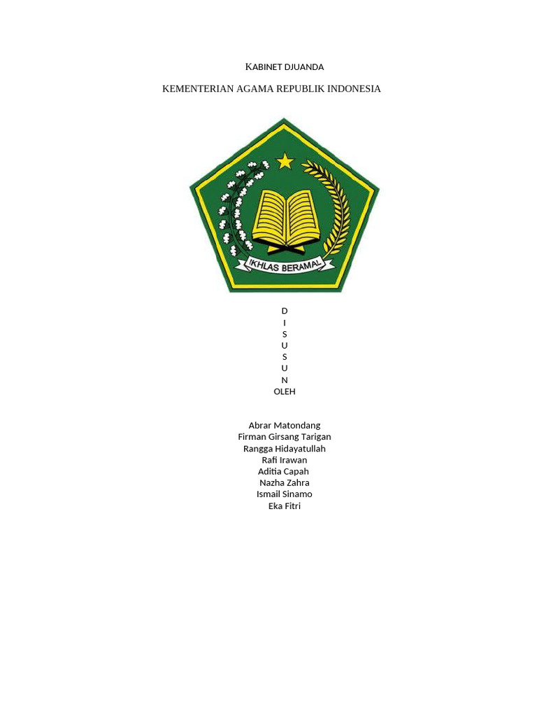 Kabinet Djuanda Pn2e | PDF