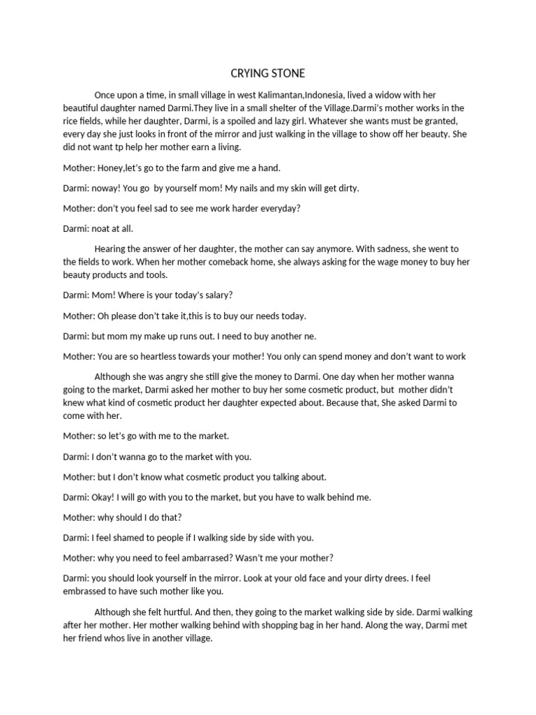 CRYING STONE | PDF