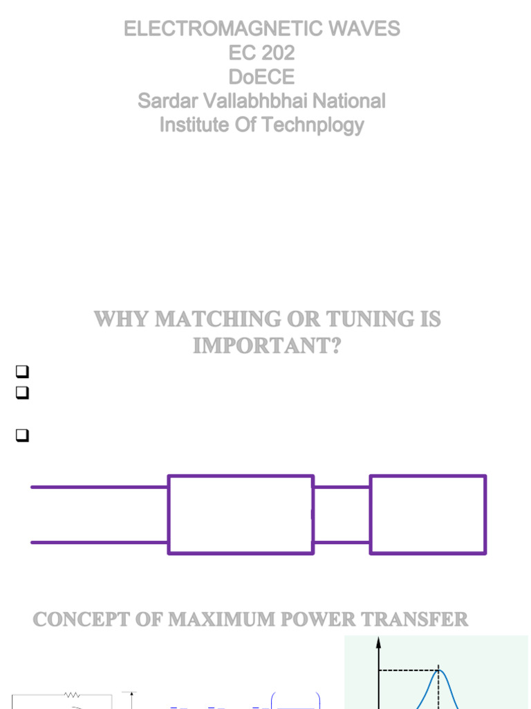 Module 4 Section 4 Matching and Tuning | PDF | Transmission Line | Antenna (Radio)