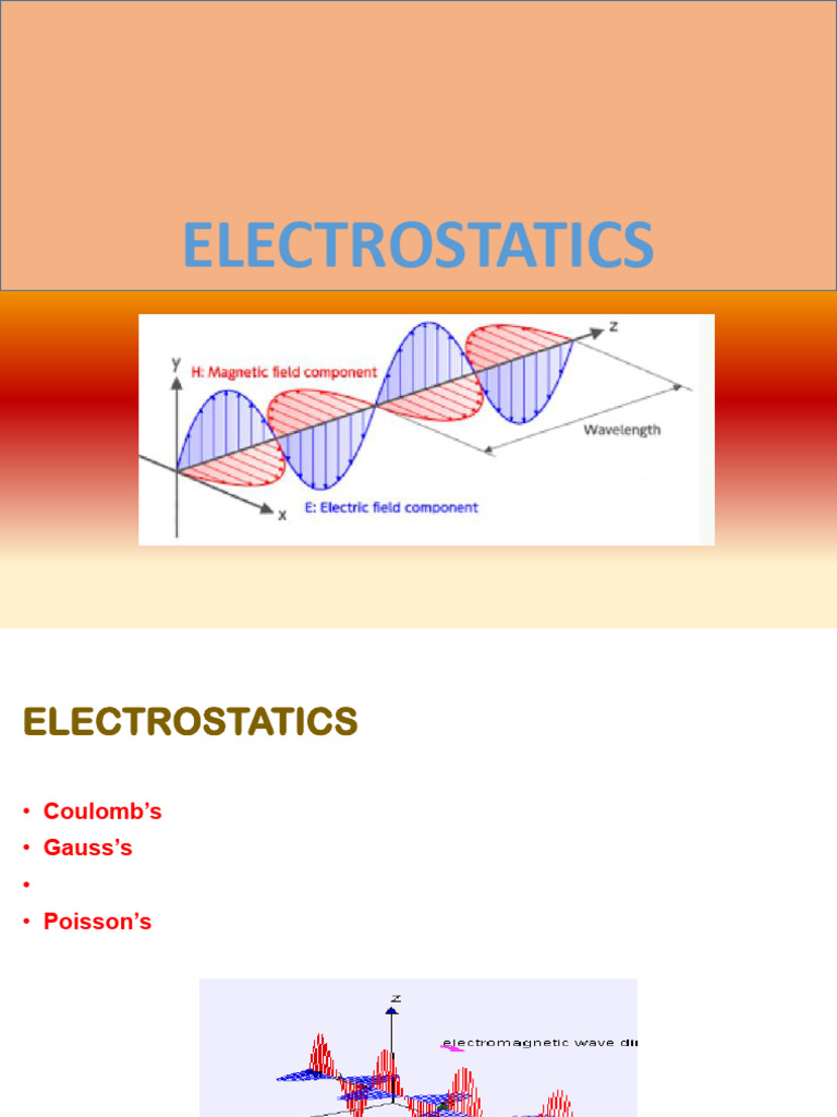 Electrostatics for Physics Students | PDF