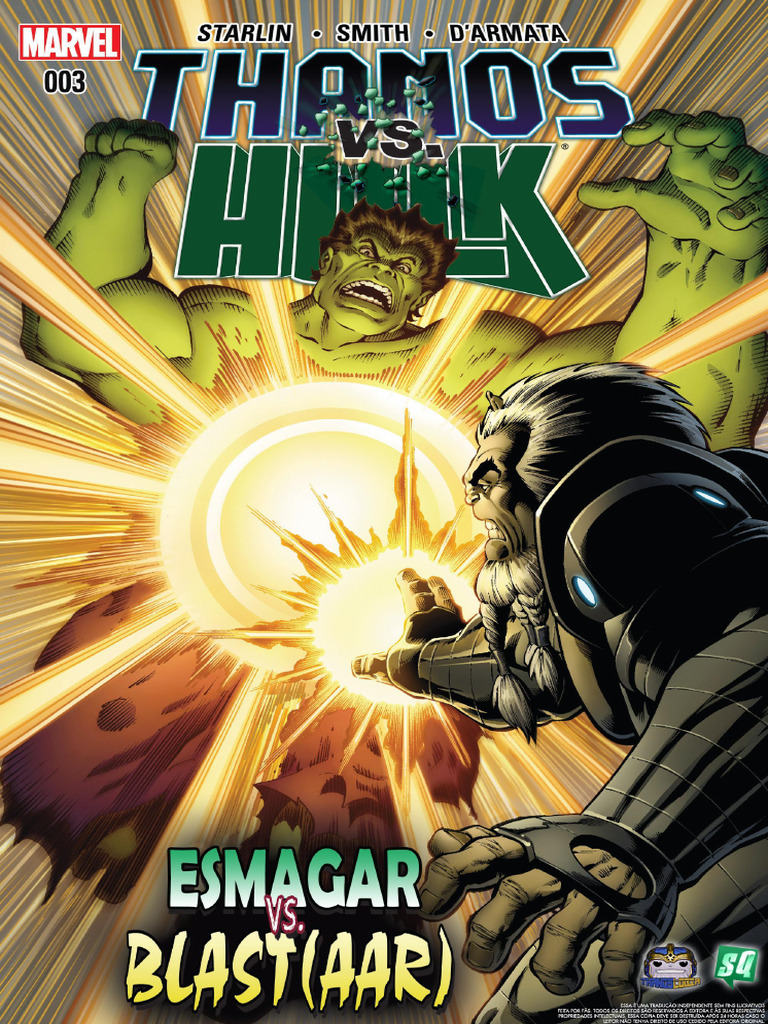 Thanos vs. Hulk - 2015 (Marvel) - 003 | PDF