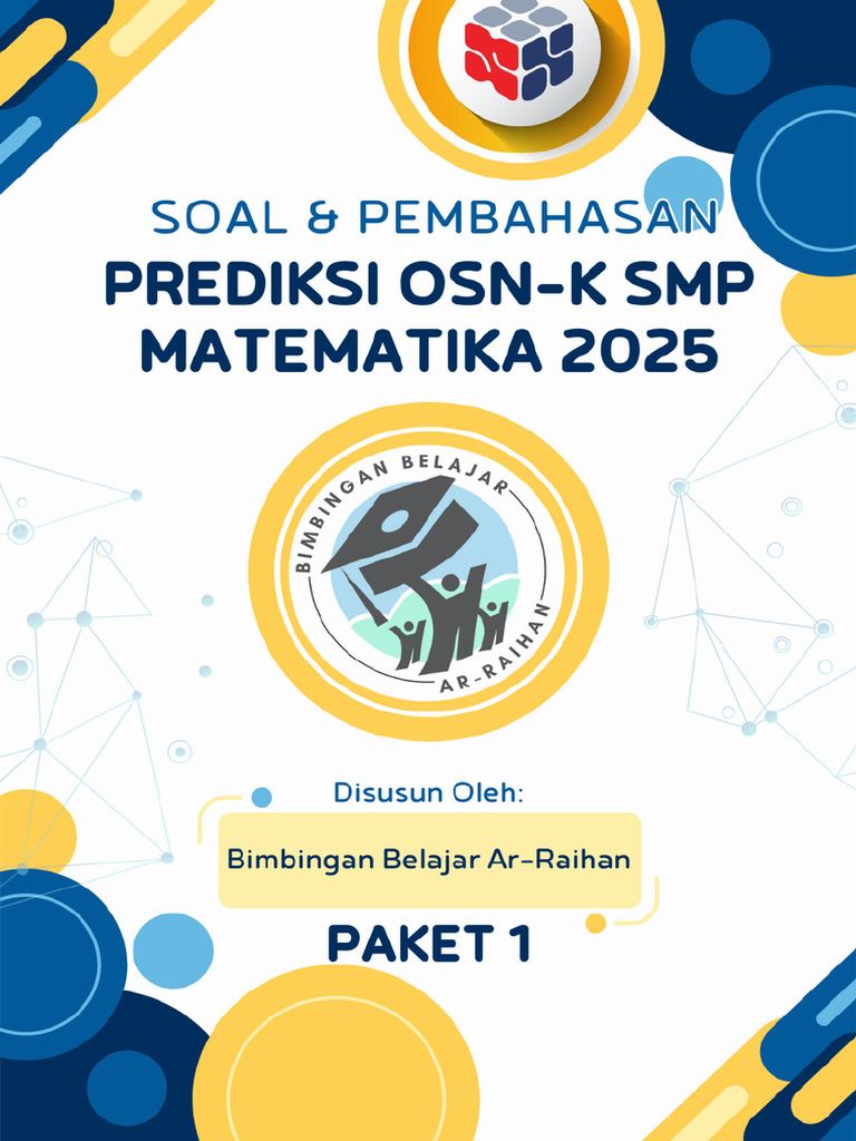 Paket 1 Prediksi Osn-K SMP MTK Fix | PDF