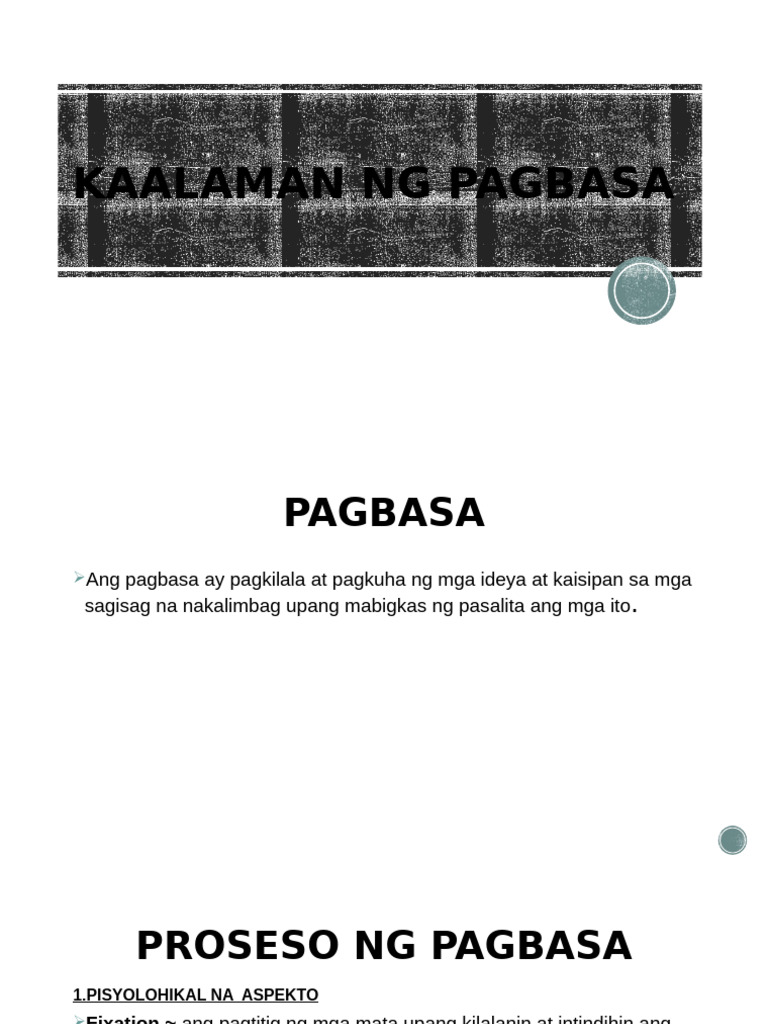 ARALIN-1-PAGBASA | PDF