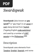 Study Guide For Jejemon Language | PDF | Text Messaging | Fashion