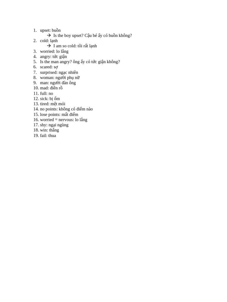 Bu I 4 - Lucy - Emotion (C M Xúc) (3.10) | PDF