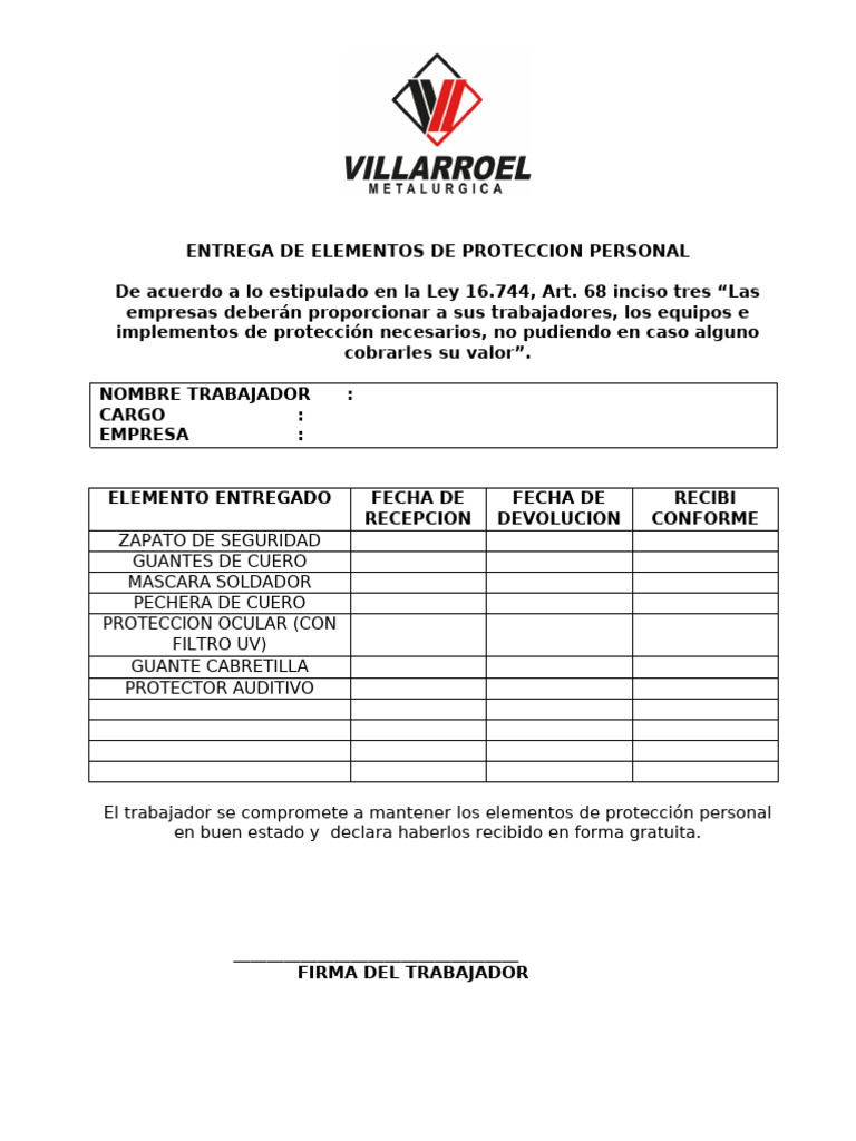 4.-entrega_epp (1) | PDF