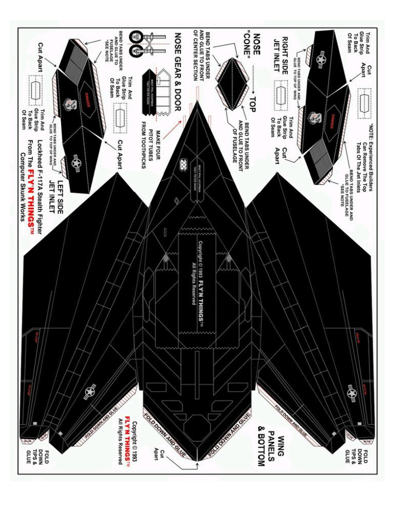 Fighter Jet Template | PDF