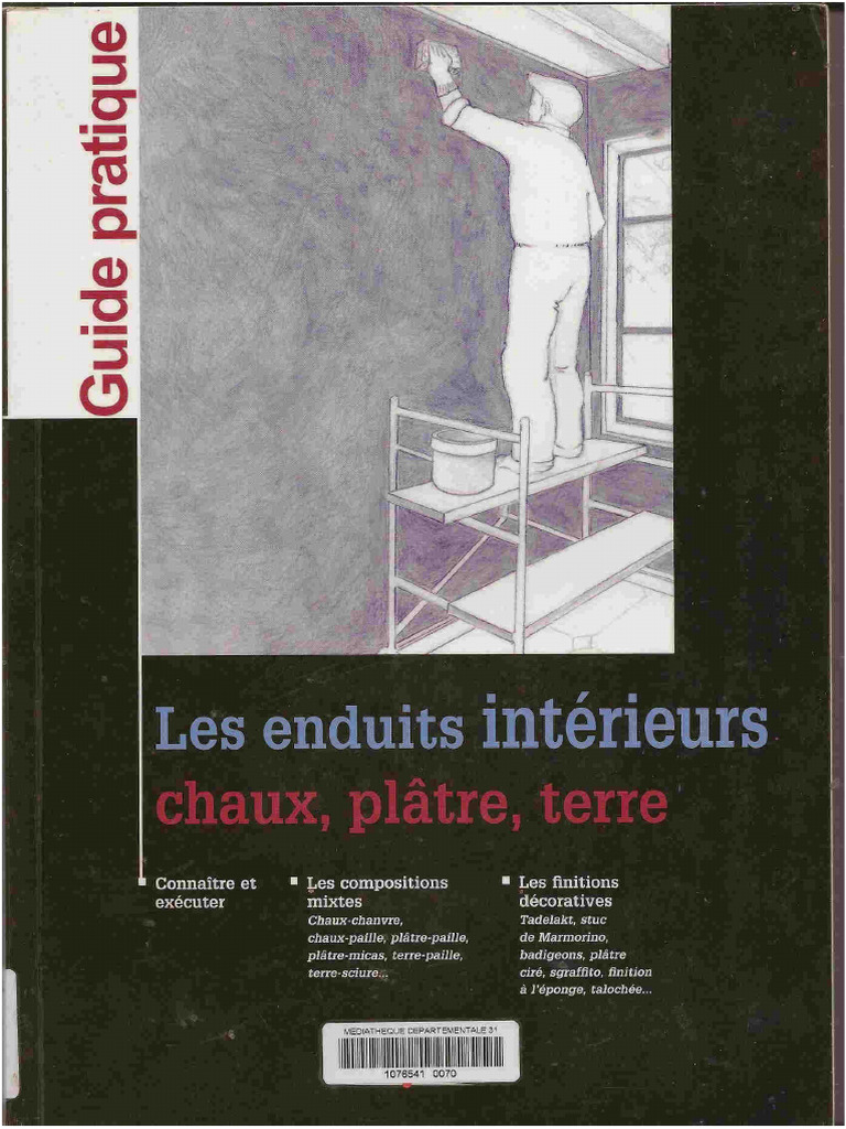 Les Enduits Int-Rieurs Chaux, Pl-Tre, Terre - Eyrolles | PDF