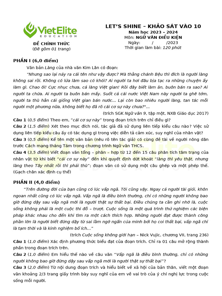 2324 ĐKT Letsshine Nguvan Vao10 Dieukien | PDF