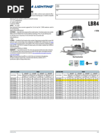 ABV4 High Bay Lighting Specsheet | PDF | Lighting | Optics