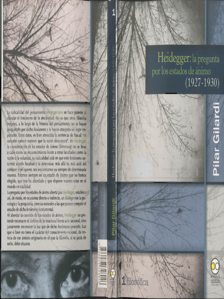 Heidegger La Pregunta Por Los Estados de Animo | PDF