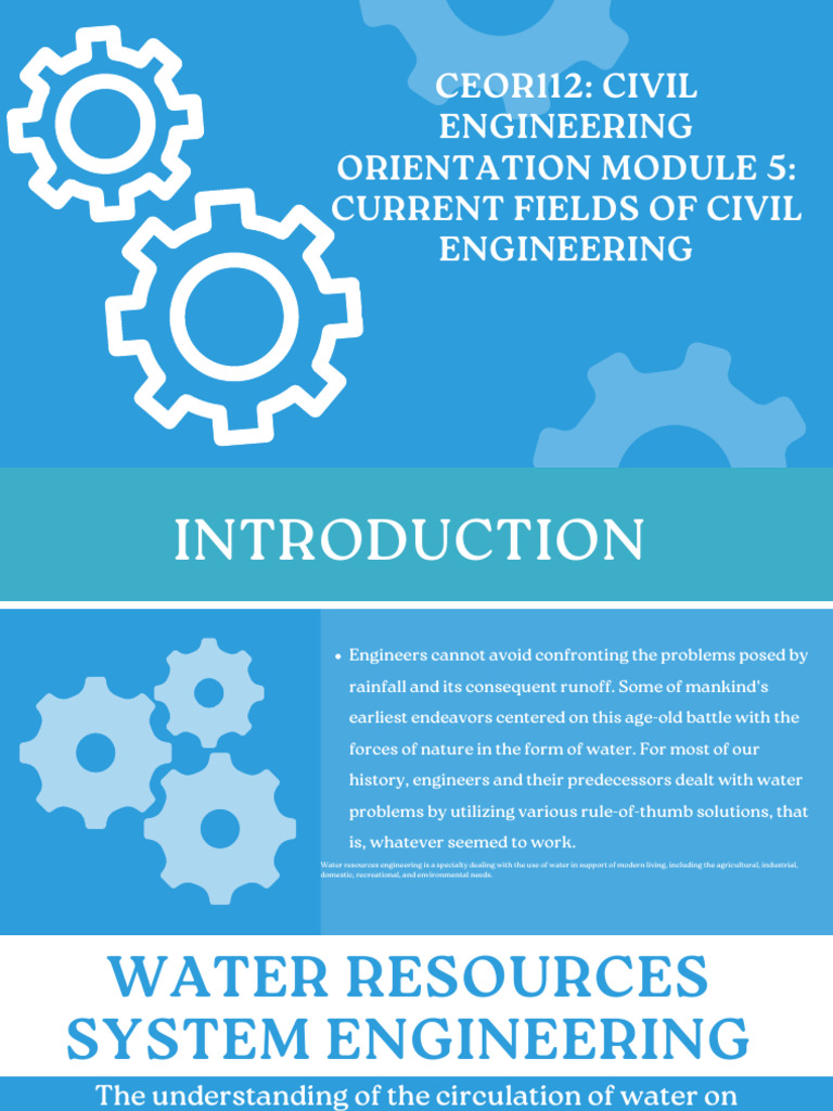Engineering Process Presentation | PDF | Surface Runoff | Fluid Dynamics