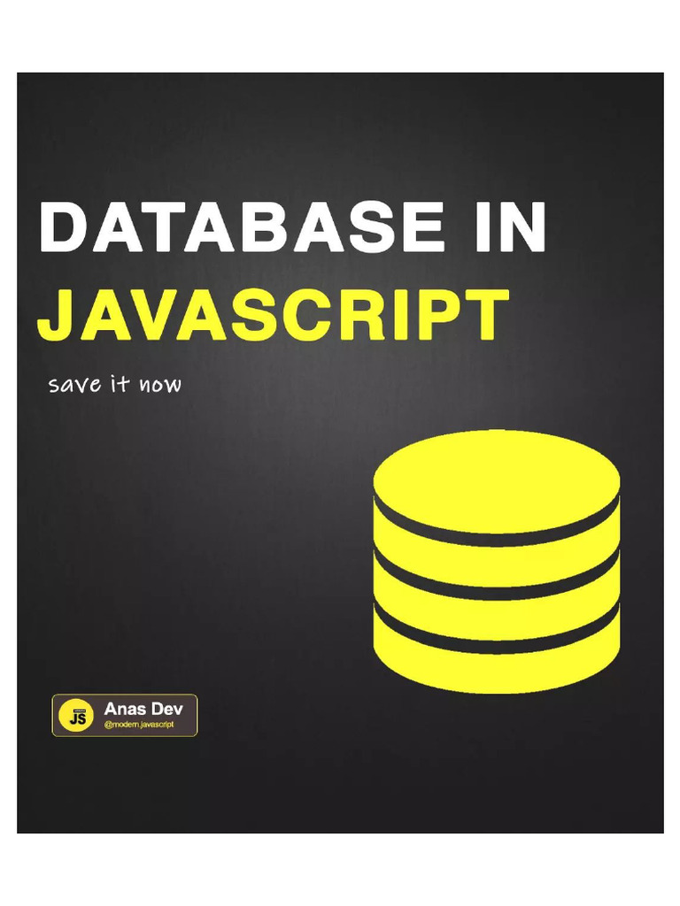 Database in JS | PDF