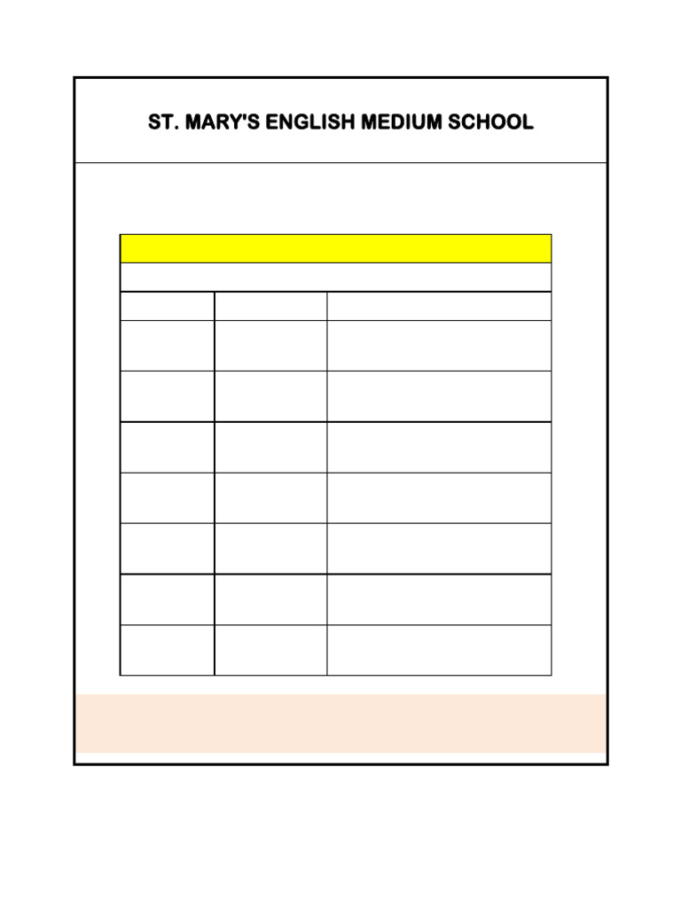 Annual TT Class 11 | PDF