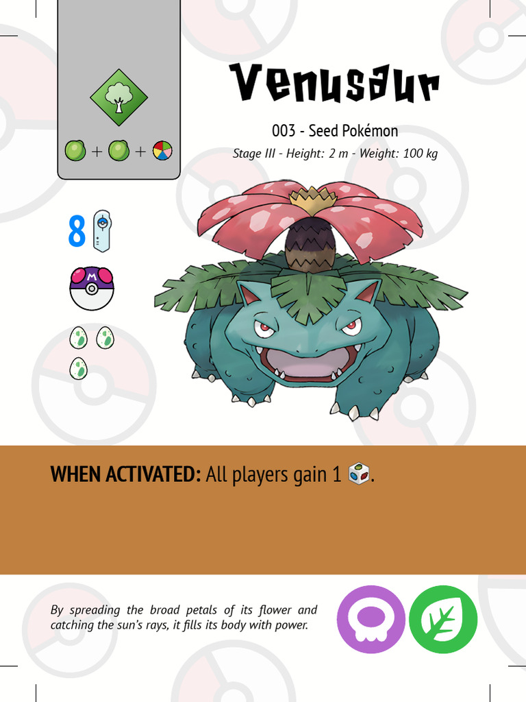003 Venusaur | PDF