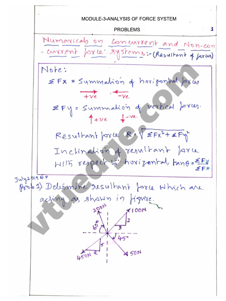 Module - 3 (Problems and Questiom Bank) | PDF