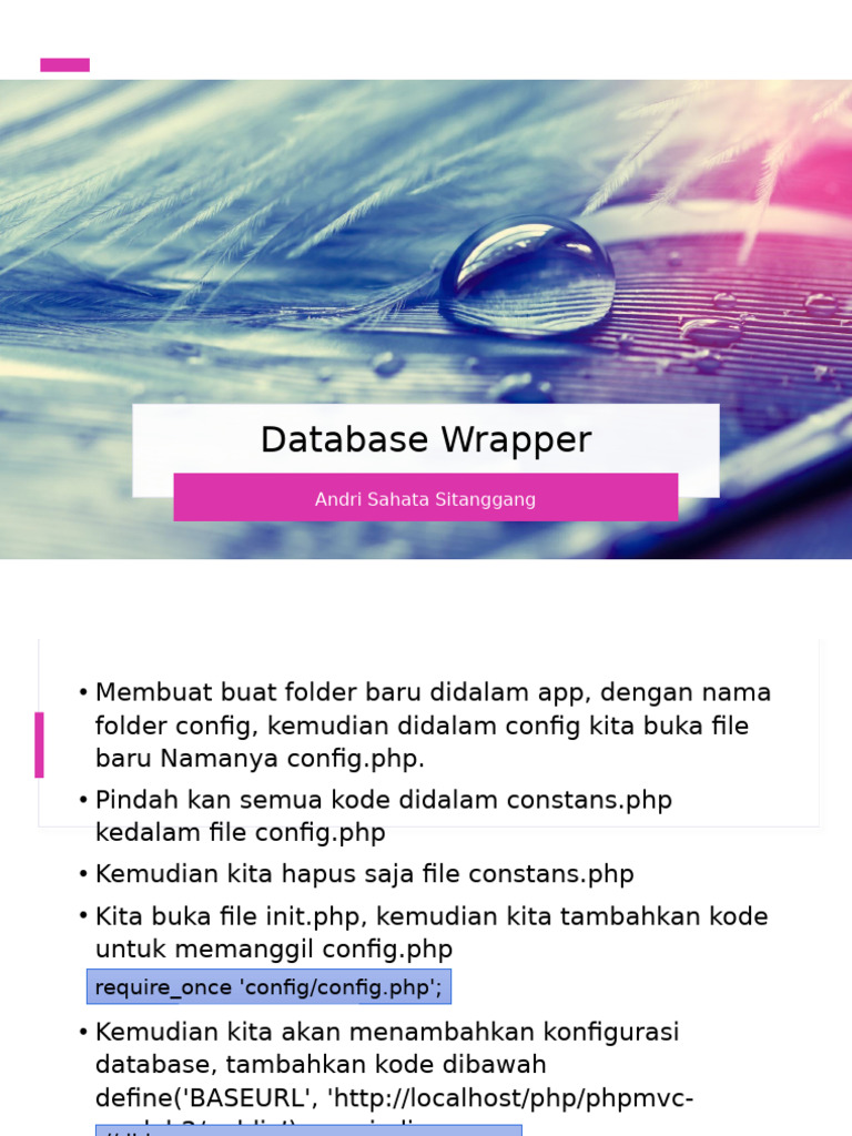 8-Database Wrapper [Autosaved] | PDF