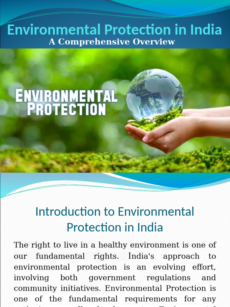 India's Environmental Protection Laws | PDF | Environmental Protection ...