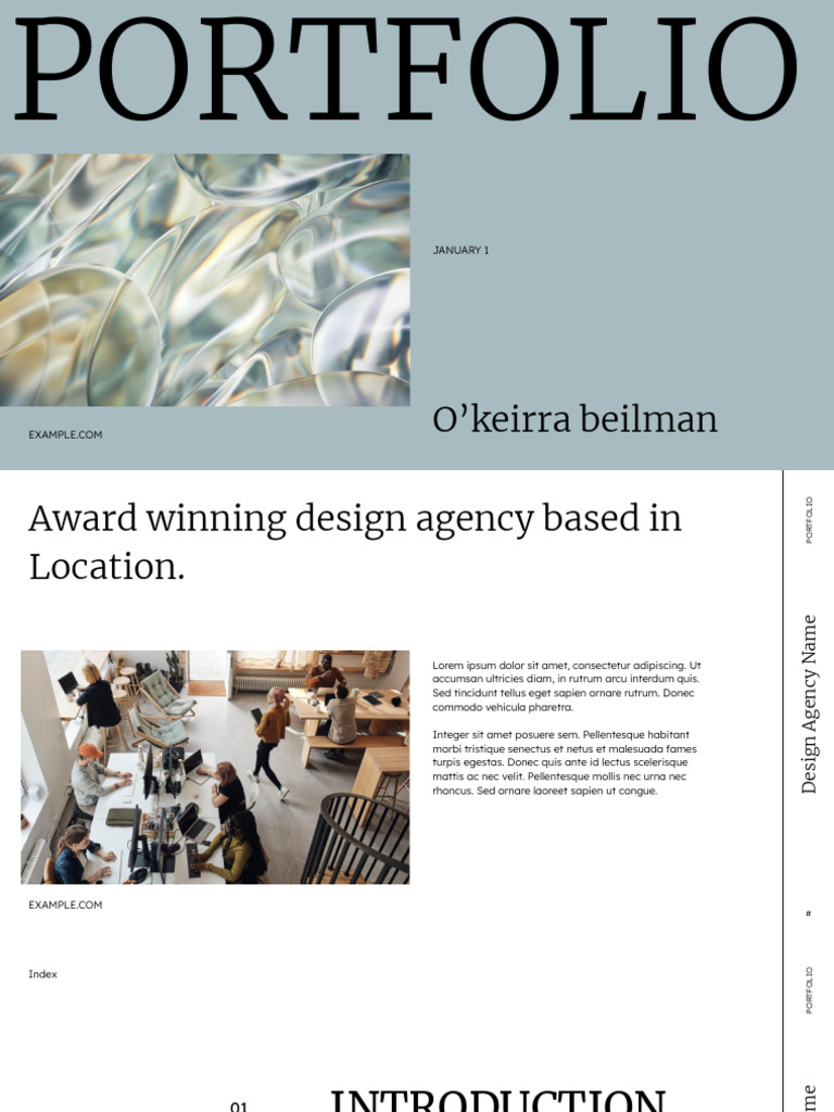 Award-Winning Design Agency Portfolio | PDF