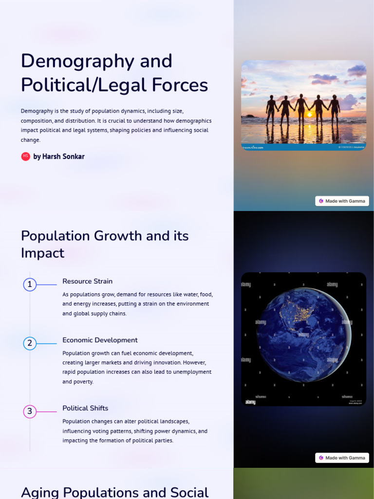 Demography and PoliticalLegal Forces | PDF | Human Migration | Economic Inequality